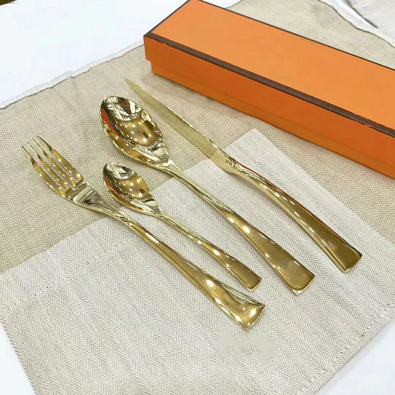 New-Arrival-H-High-Quality-Spoon-and-Fork-Cutlery-Set-304-Stainless ...