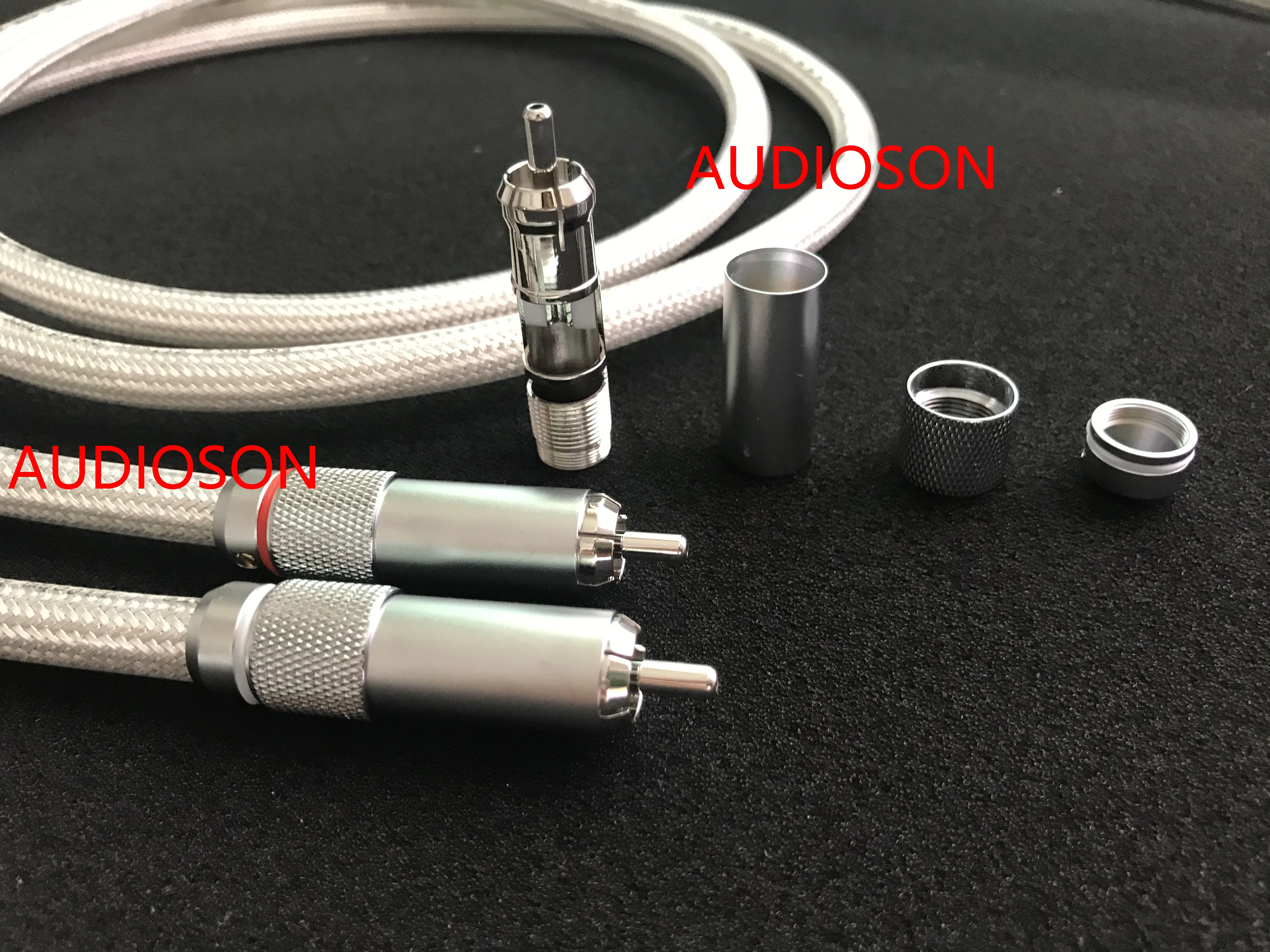 Hi-End-AUDIOSON-Oyaide-AR-910-5N-pure-silver-Audio-Interconnect-RCA-RCA ...