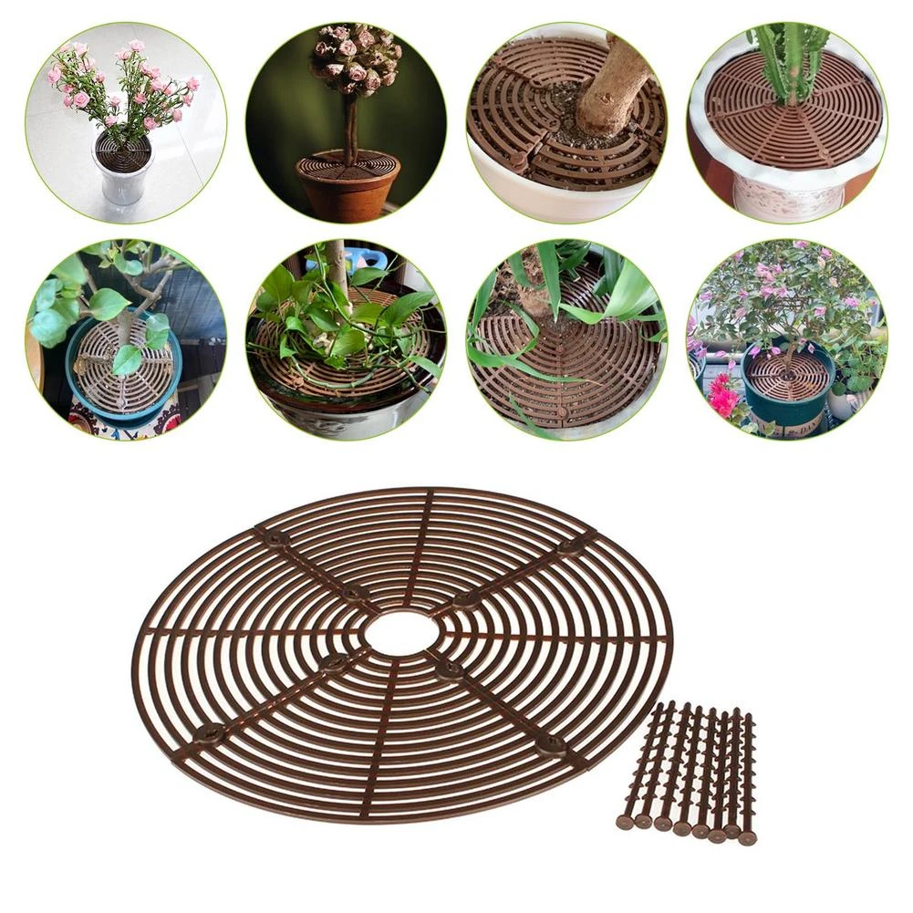 1pc Plant Pot Grid Flower Pot Cover Flower Protection Accessories ...