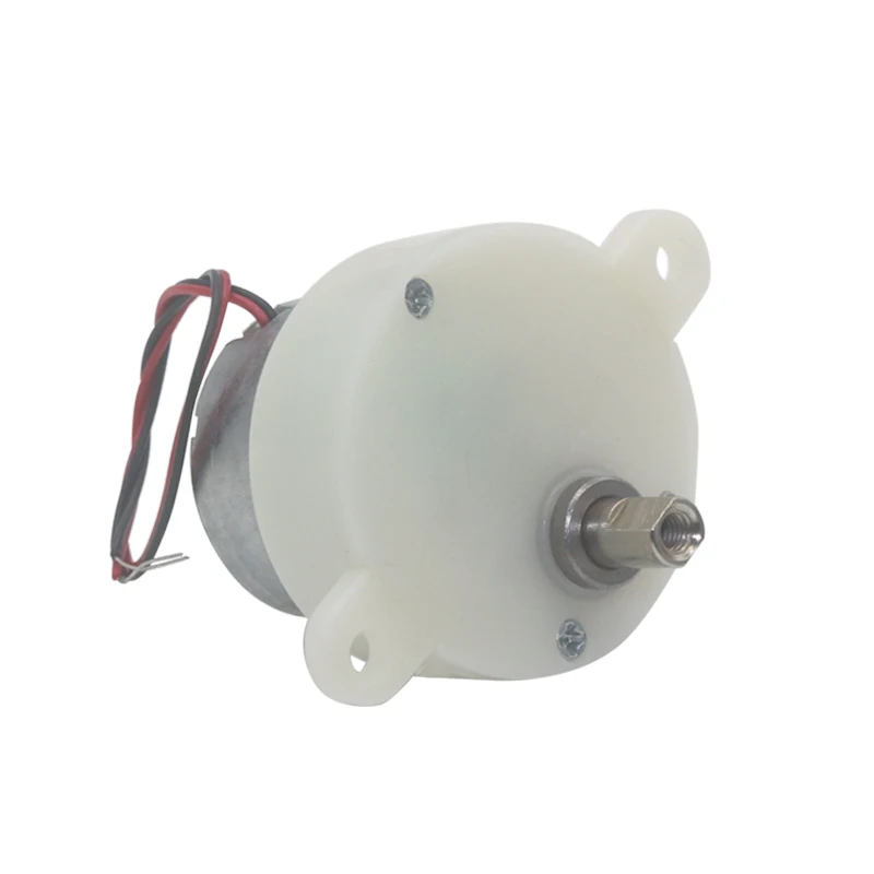 DC3V 5V 6V 12V 24V JS-30 Plastic Gear Gearbox Speed Reduction Gear ...