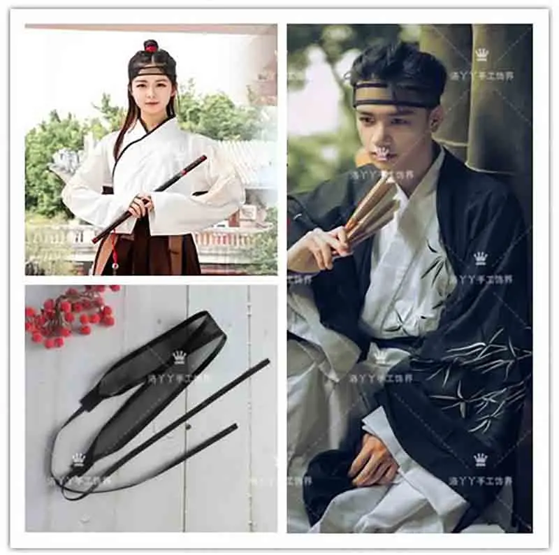 Headband For Men and Women Hanfu Fashion Vintage Forehead Bandage ...