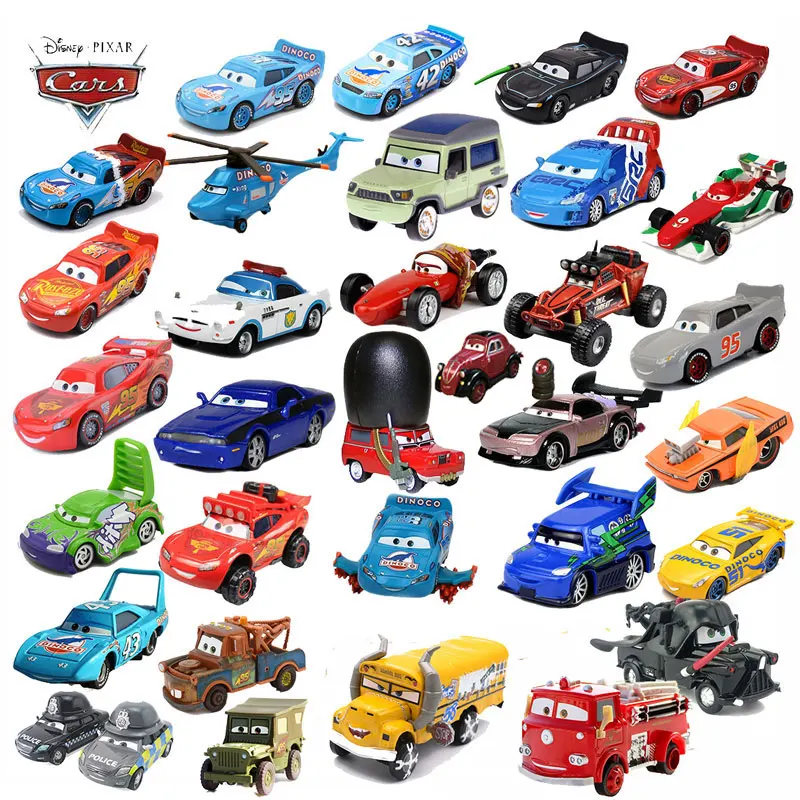 Disney-Pixar-Cars-2-3-Lightning-McQueen-Axelrod-Mater-miss-Mother-1-55 ...
