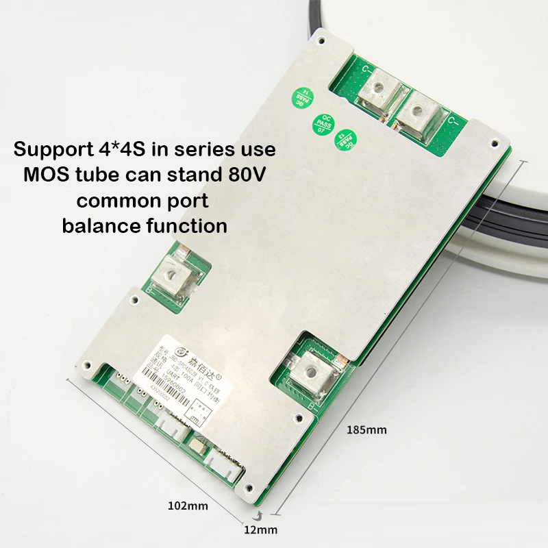 4S 150A JBD Smart BMS Non-waterproof LifePO4 Battery, 48% OFF