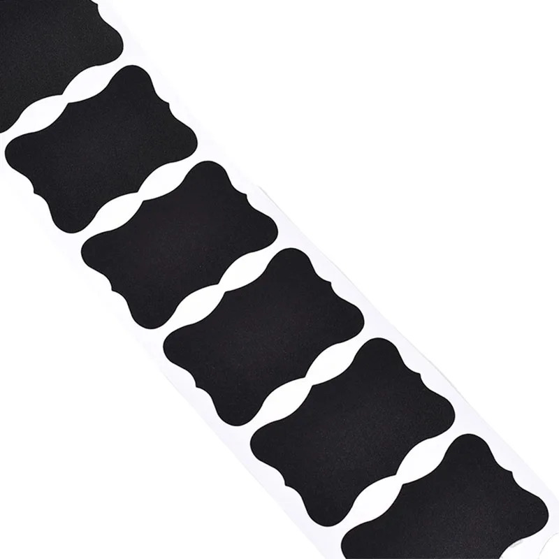 Gommette,Étiquettes autocollantes pour tableau noir, 120 pièces-rouleau ...