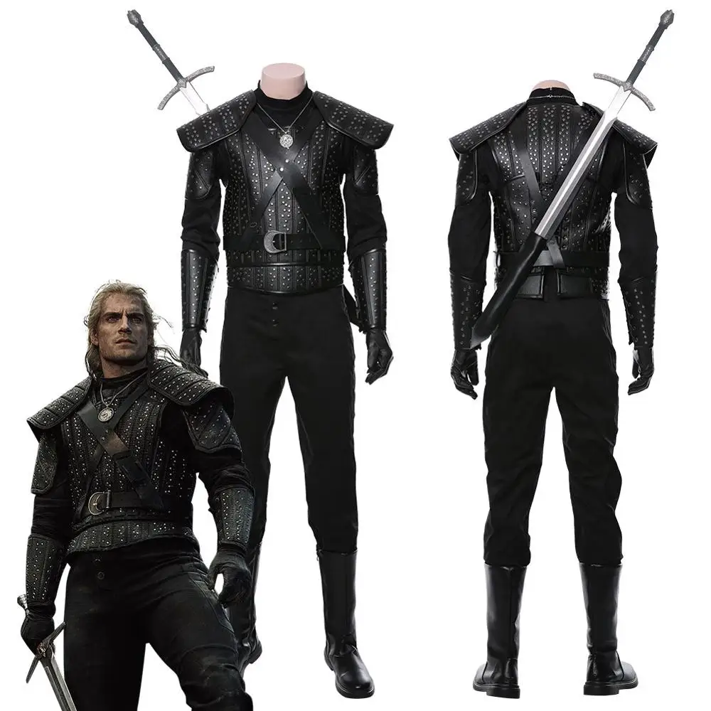 The Witcher The Cavill Cosplay Costume Full Set For Men And Women ...