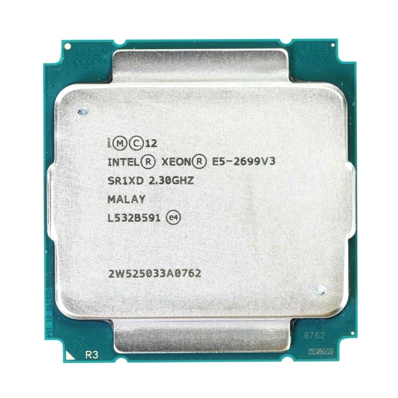 Intel Xeon E5-2699 V3 E5 2699v3 E5 2699 V3 2.3 Ghz 18-core 36-thread ...
