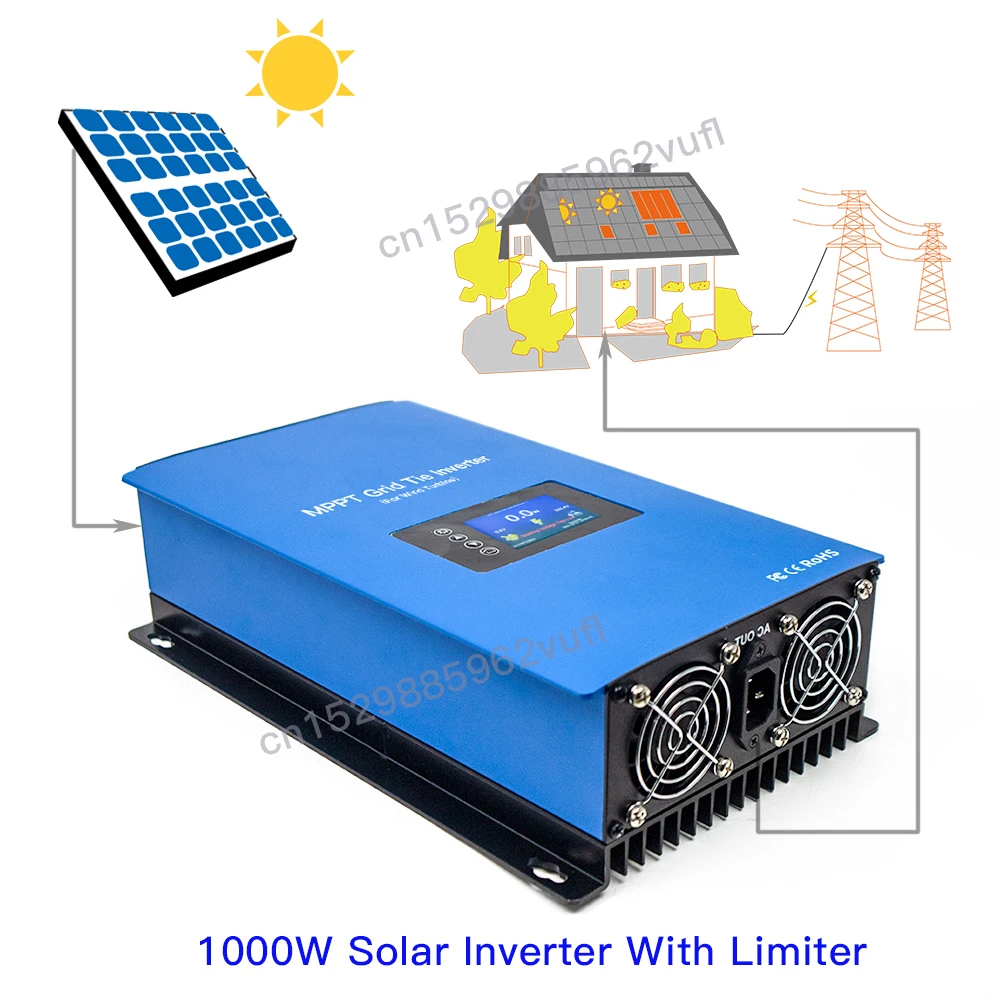 Inversor, Limitador Interno, Solar, 1000w, 24v, 48v, Micrograde, Onda ...