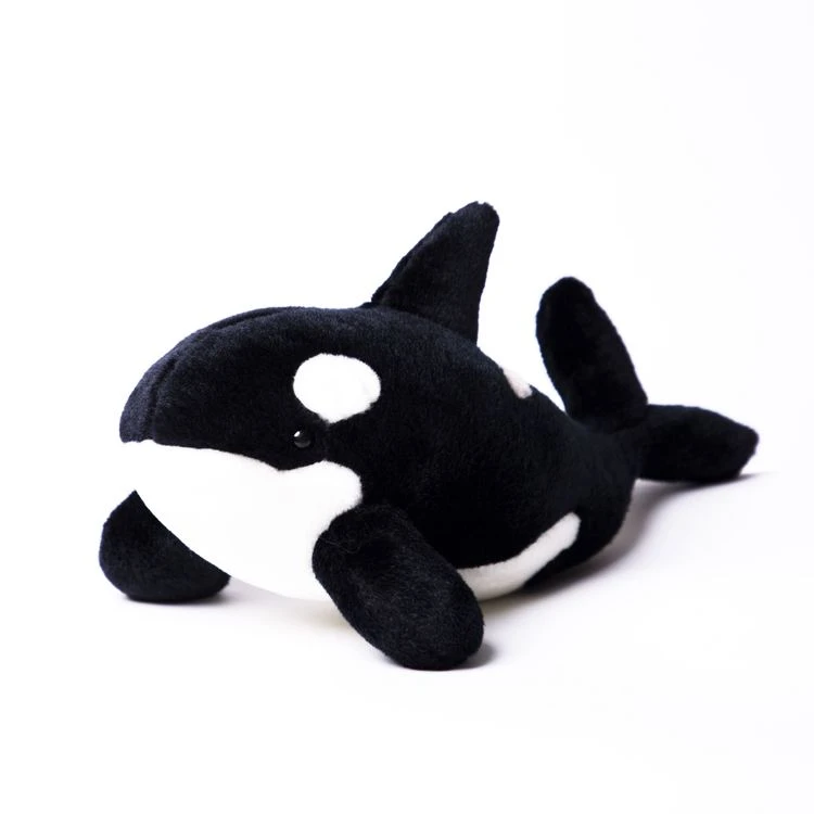12" Lifelike Extra Soft Orca Plush Toy Killer Whale Stuffed Animal Toys ...