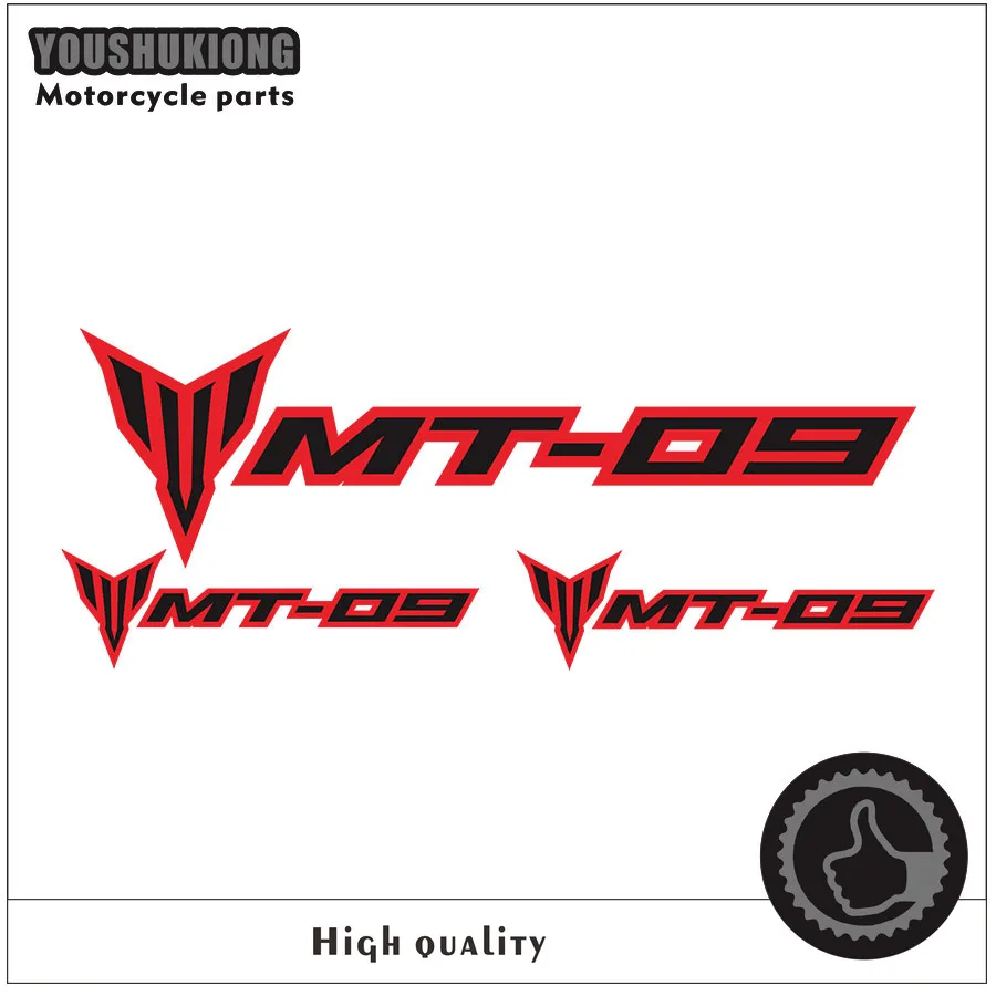 New Motorcycle Stickers Body Reflective Waterproof Body fuel tank logo ...