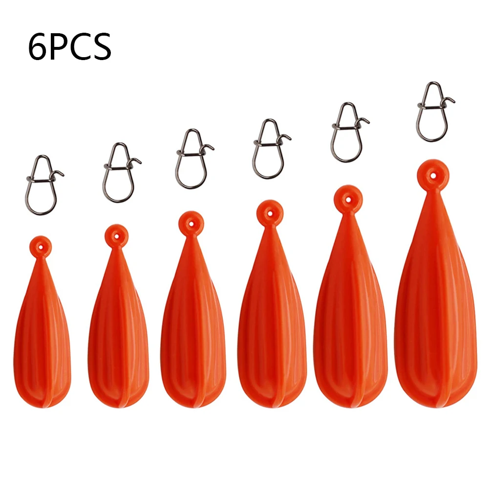 6PCS-Fishing-Weights-Casting-Plug-PVC-Kids-Fishing-Practice-Casting ...