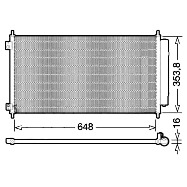 Car Condenser Vs Radiator