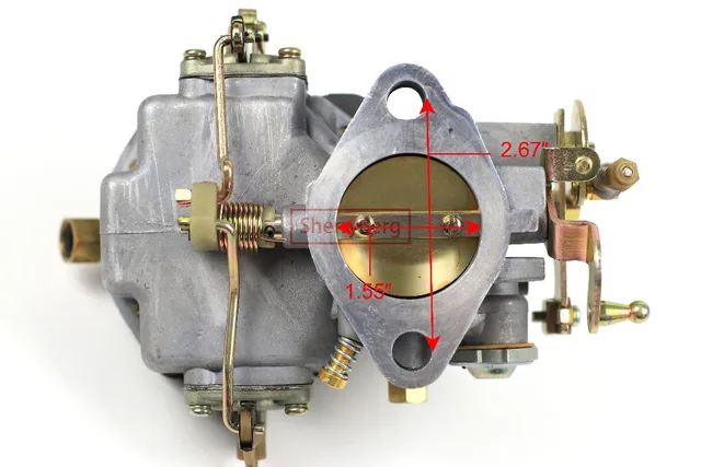 Zing Autolite 1100 Carburetor Manual Choke Fits 1964-68 Falcon Mustang ...
