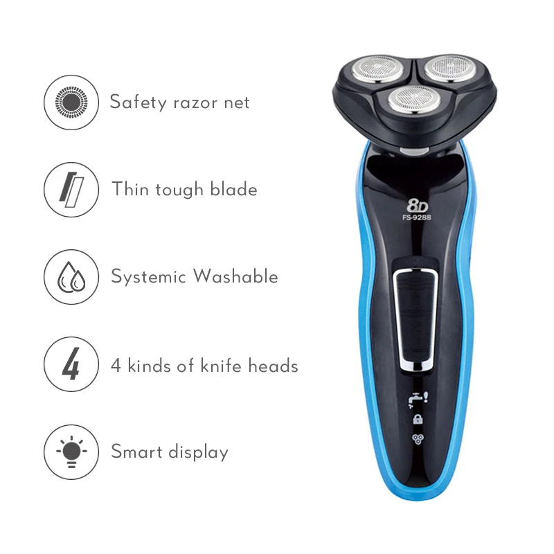 Set 4in1 - Machine à raser électrique 4 en 1 pour hommes, rasoir ...