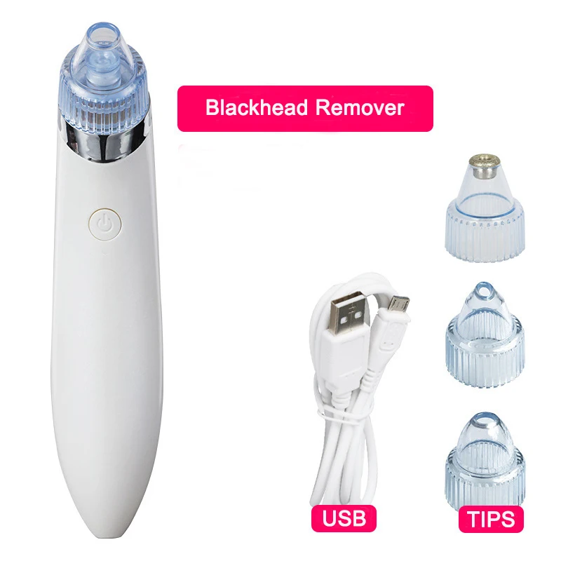 Skin Care Pore Vacuum Acne Pimple Removal Vacuum Suction Tool Facial ...