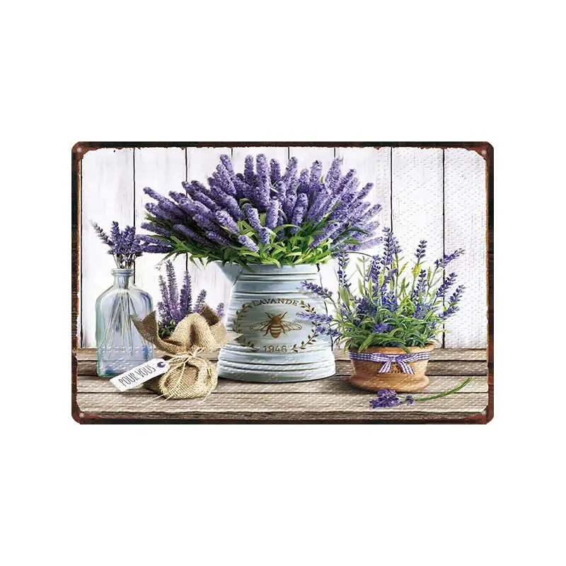 Vintage Lavender Flowers
