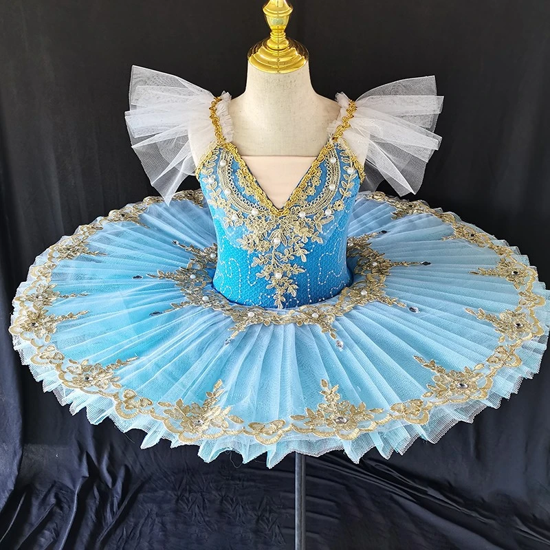 Professional Ballet Tutu Children Kids Pancake Platter Tutu Ballerina ...
