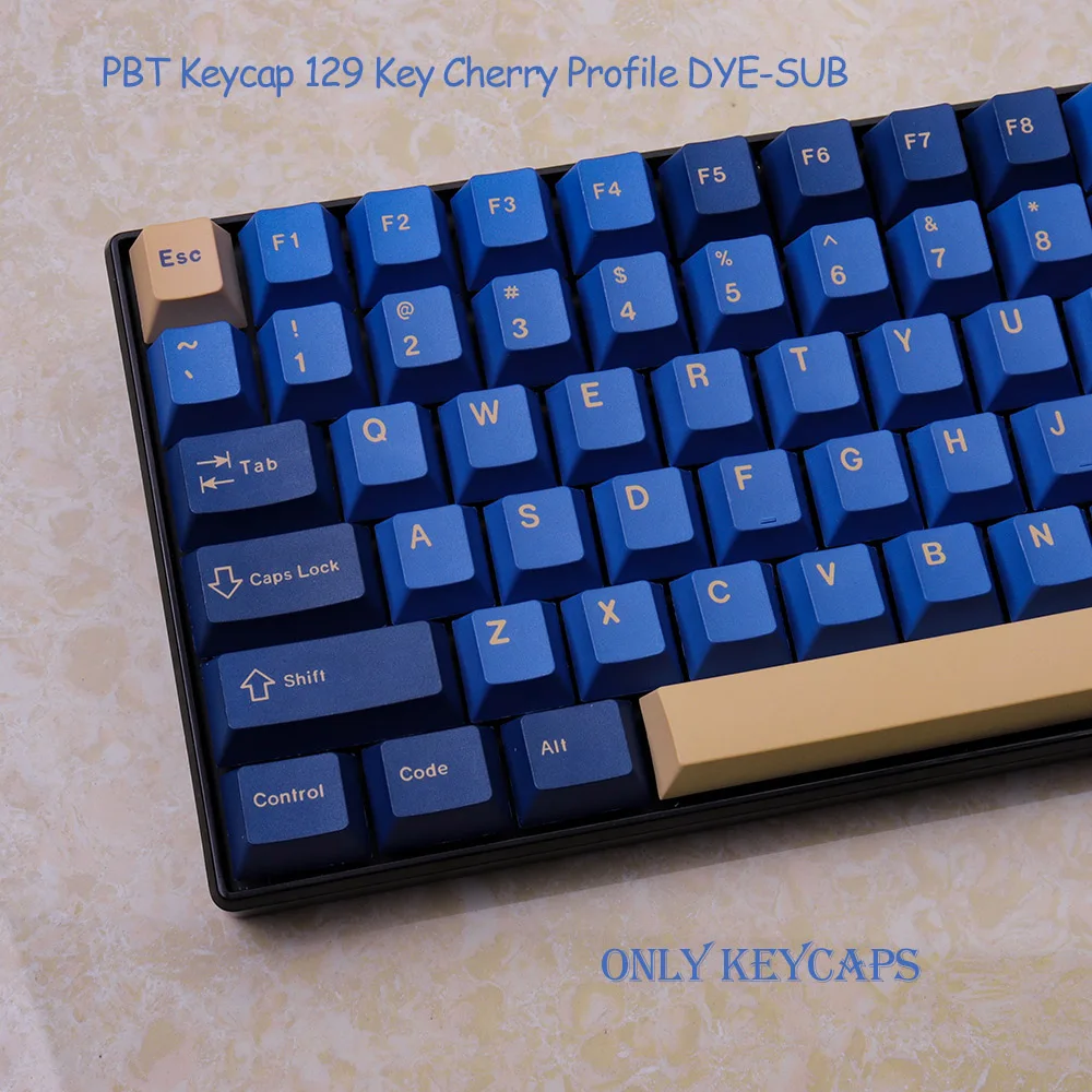 Matrix Theme Keycaps 129 Keys PBT Cherry Profile DYE SUB Keycap For MX ...