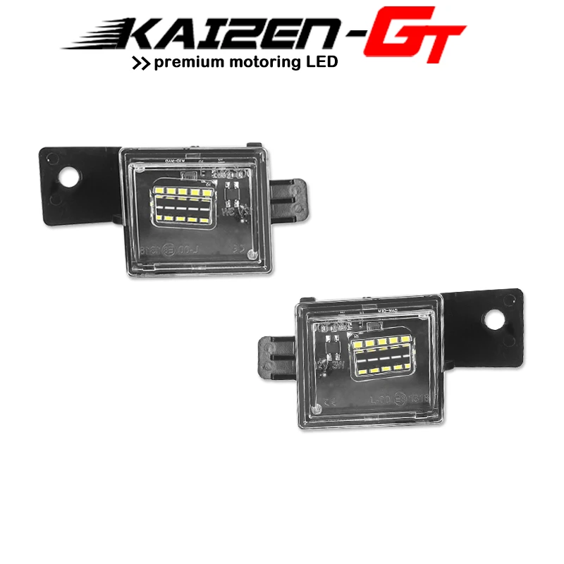 6000K White Full LED Car Number License Plate Lights For Chevy ...
