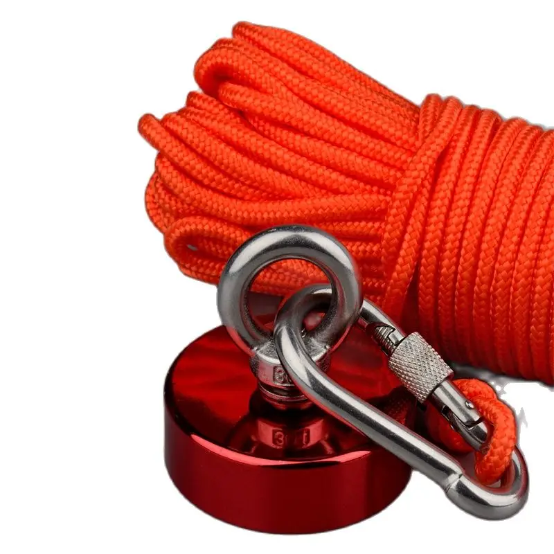 200KG Red Magnet Strong N52 Neodymium Permanent Magnet Lifting Magnets ...