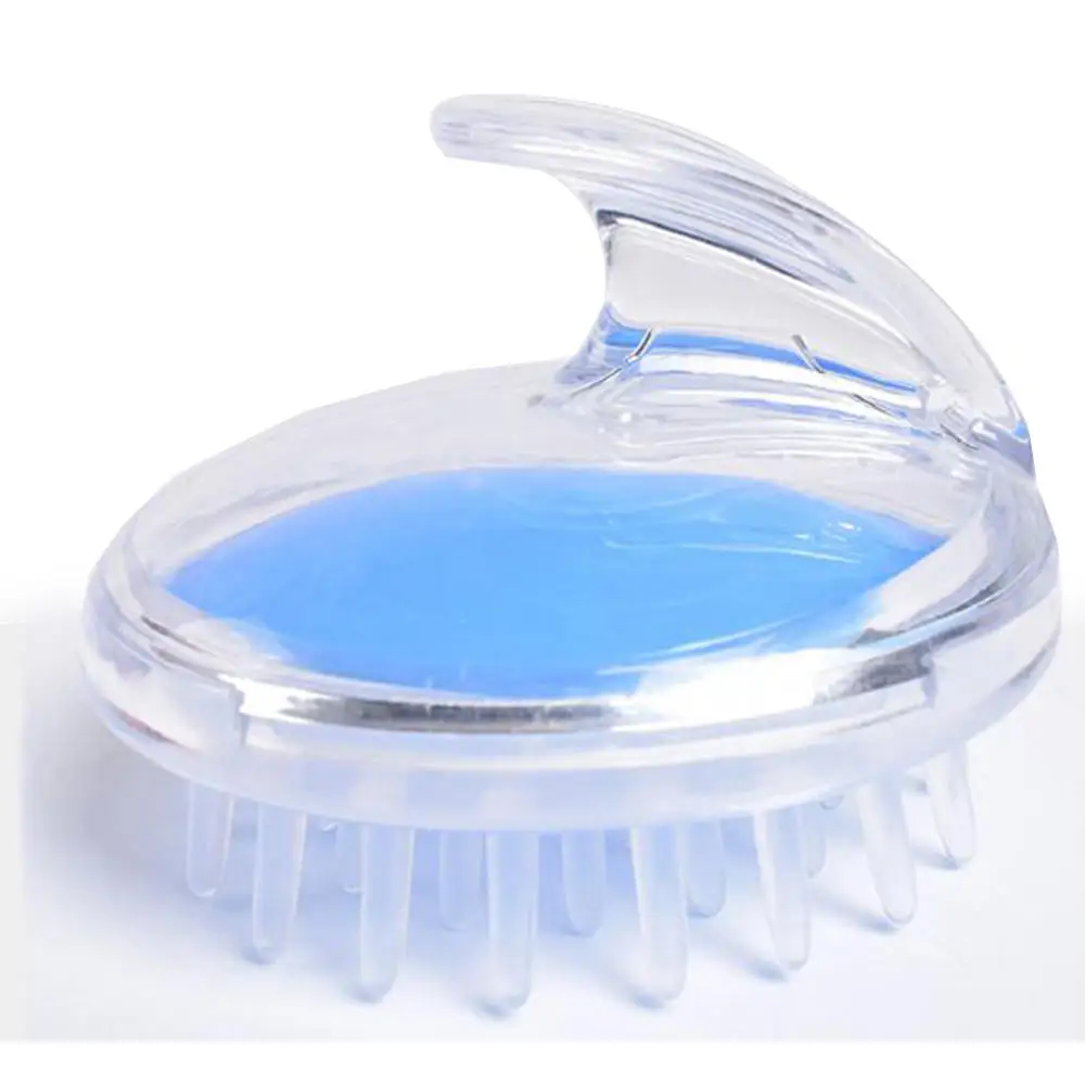 1PC Combs Silicone Shampoo Scalp Shower Body Washing Hair Massage ...