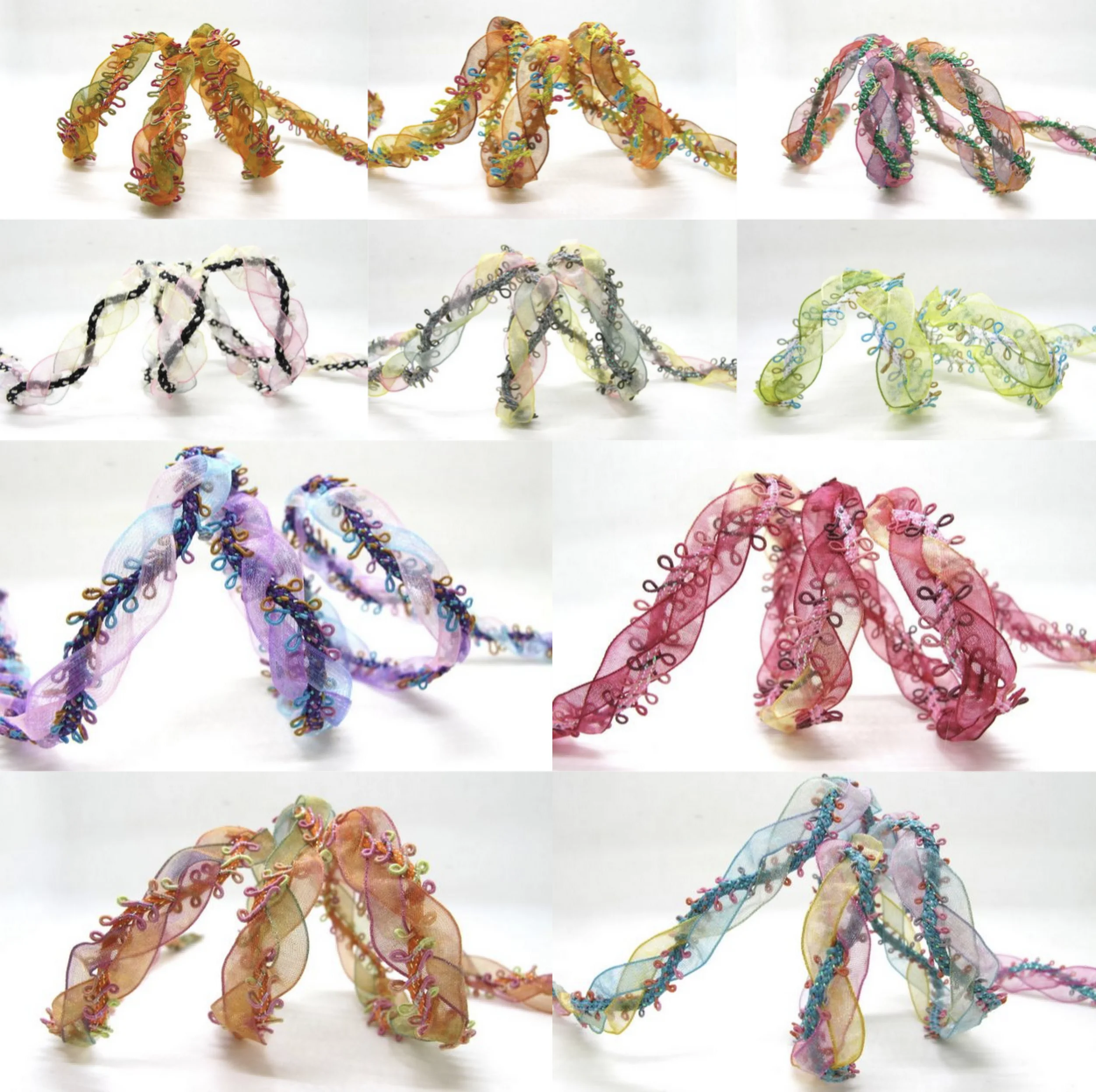 Picot Edging On Chiffon