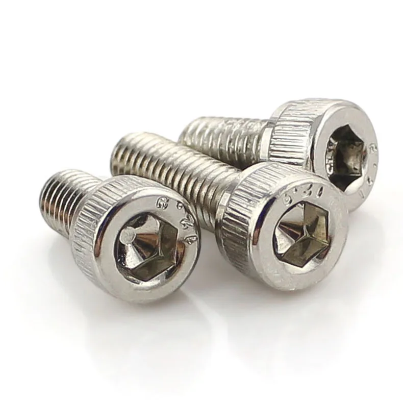 Grade 12.9 high strength cup head hexagon socket bolt nickel plated ...