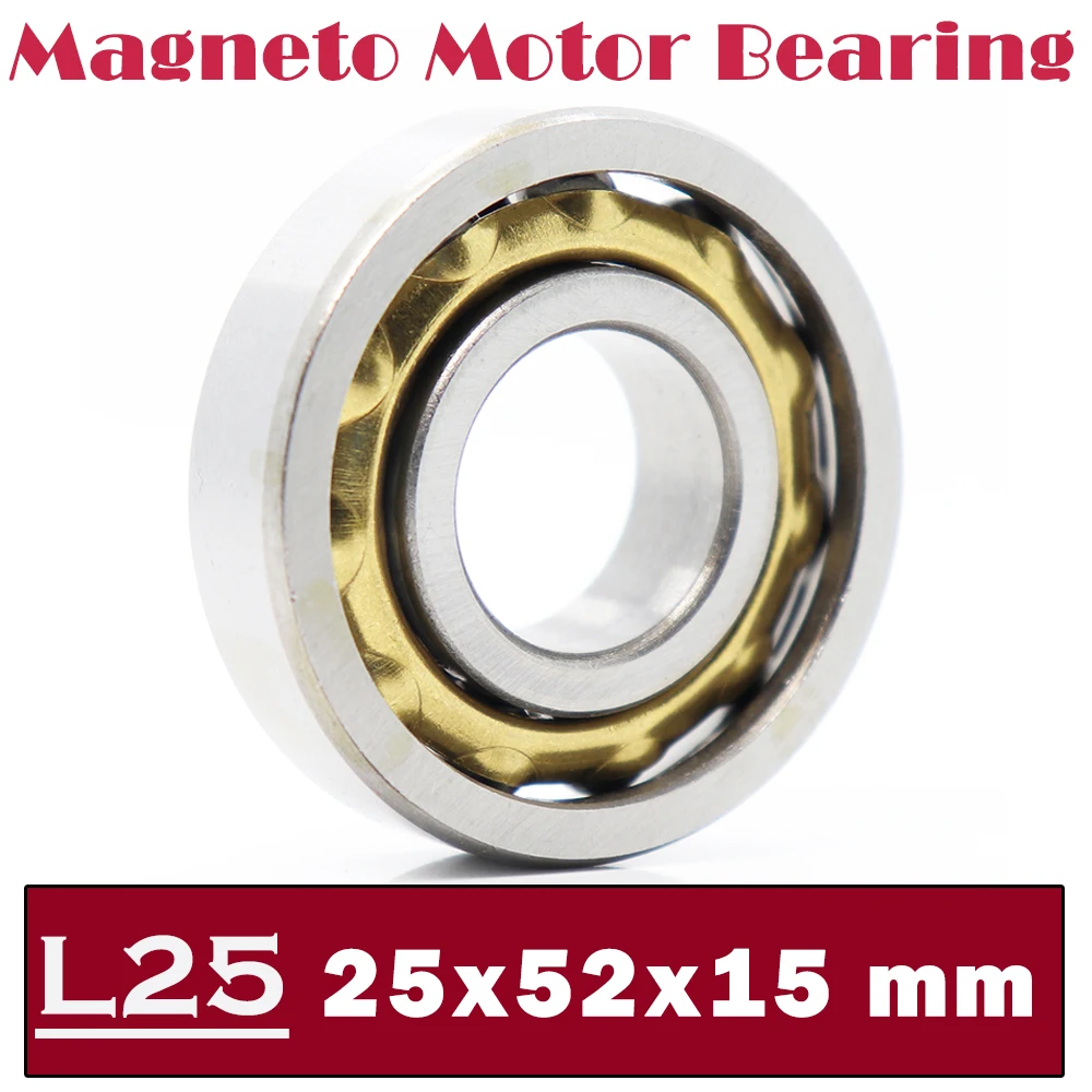 L25 Magneto Bearing 25*52*15 Mm ( 1 Pc ) Angular Contact Separate ...