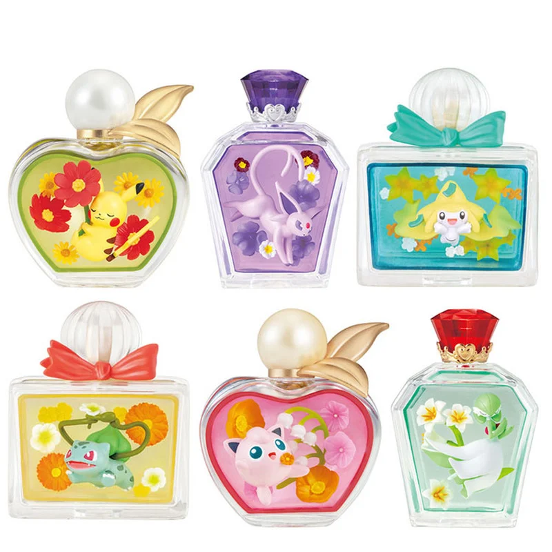 Figuras de acción de Pokémon, caja ciega de modelado, botella de ...
