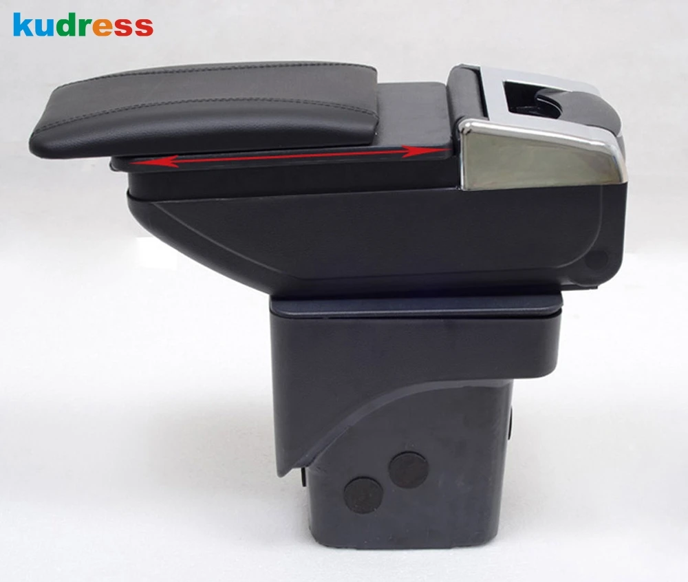 For Ford Focus 3 2012 2013 Armrest Box Central Store Content Box Cup ...