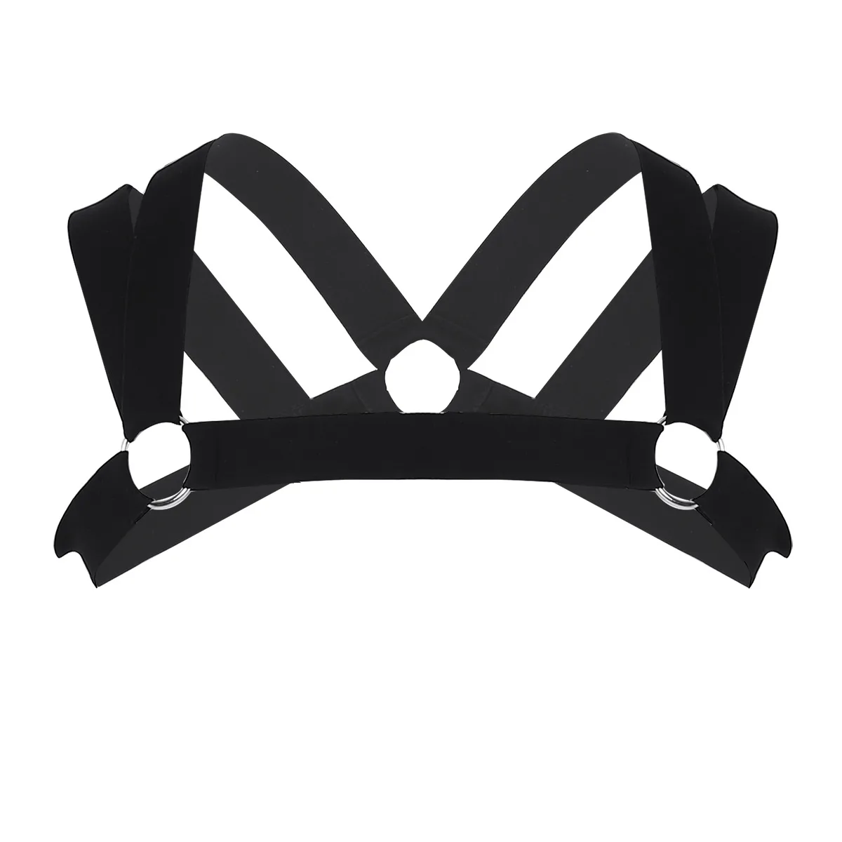 Elastic-Chest-Muscle-Harness-Belt-Men-Double-Shoulder-Straps-with-Metal ...