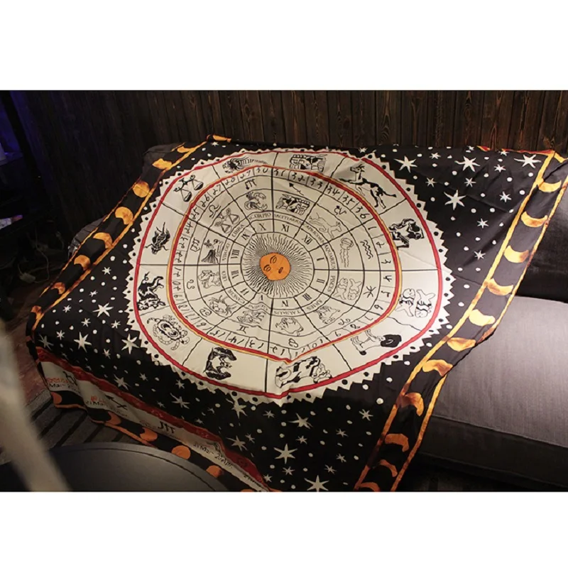 tarot tablecloth aspect astrology Constellation board game mat, sofa ...