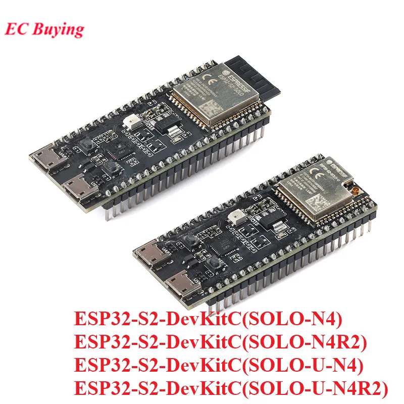 Placa de desarrollo ESP32 S2 DevKitC 1 ESP32 S2, ESP32 S2 SOLO, ESP32, S2, DevKitC, WiFi, 4MB ...