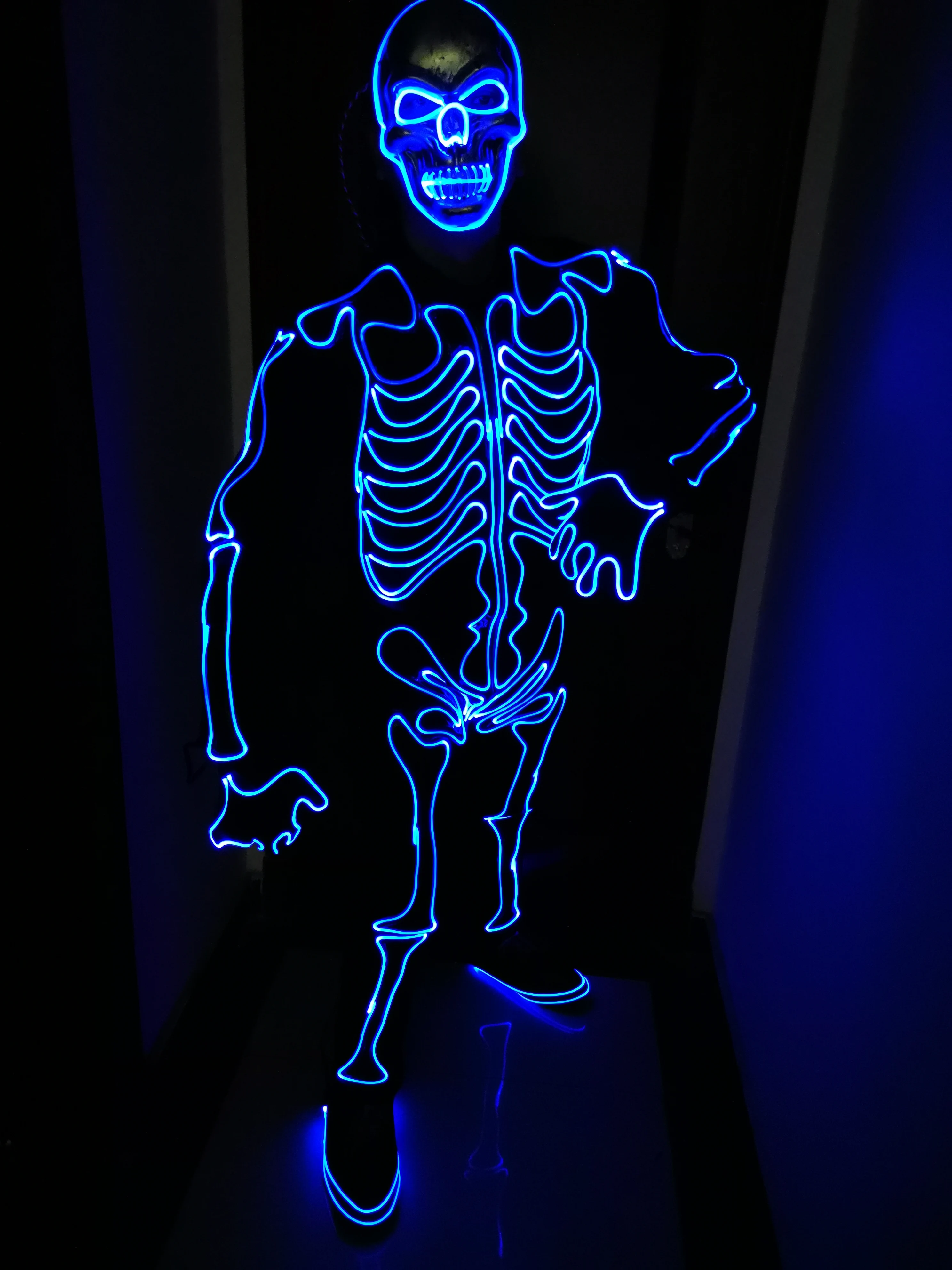 Male Skeleton Costume