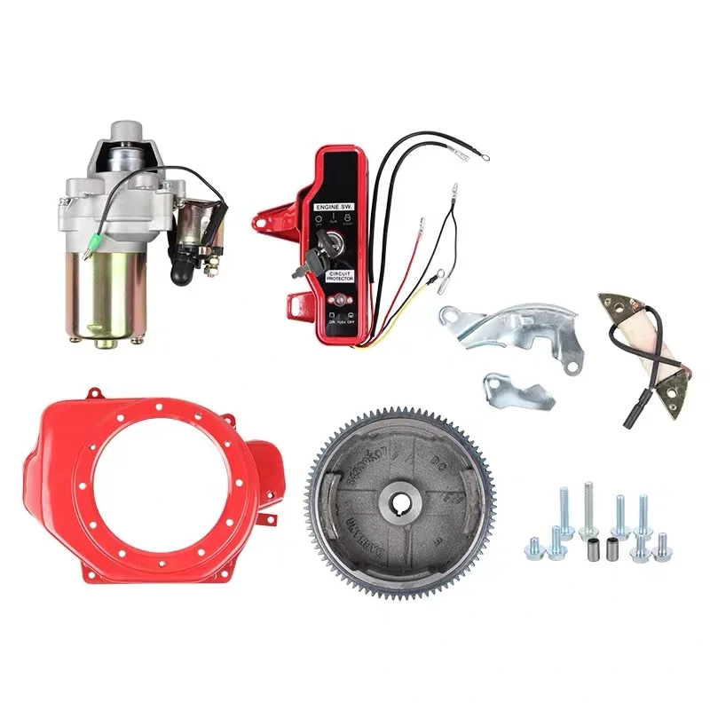 2KW-ELECTRIC-START-KITS-FOR-HONDA-GX160-GX200-etc-3KW-GENERATOR-HOUSING ...