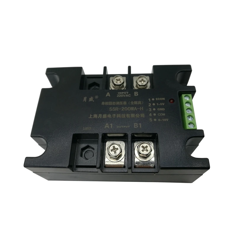 Single-phase fully isolated AC solid state voltage regulator SSR-200WA ...
