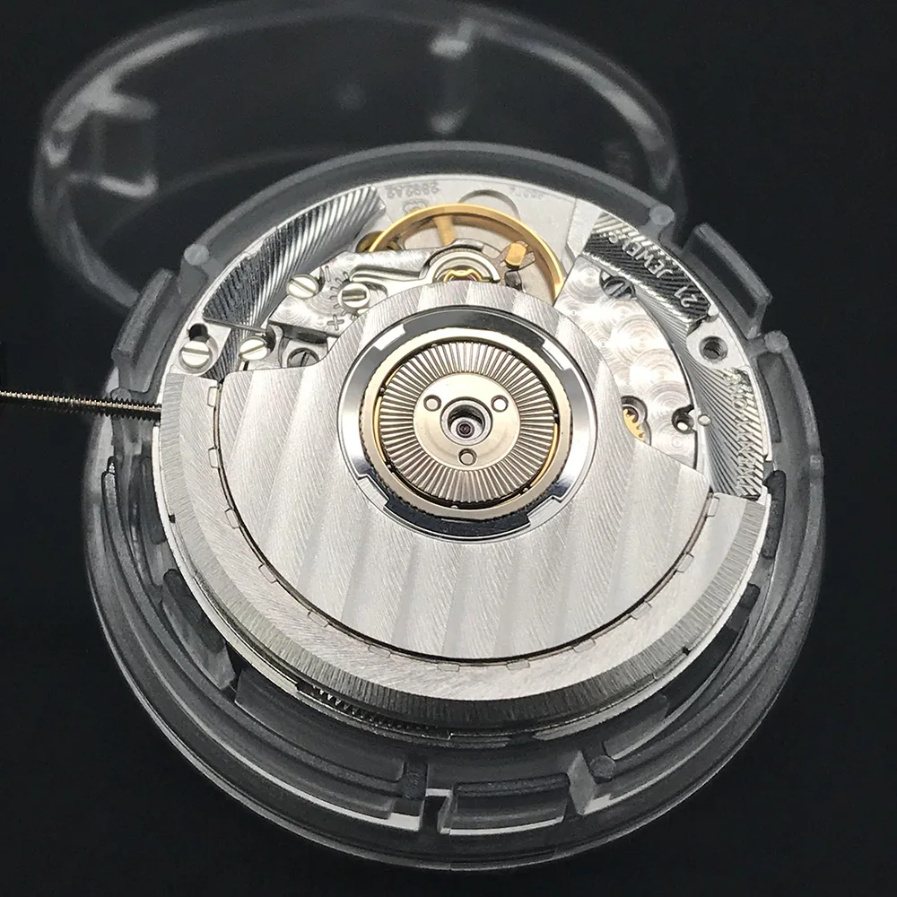 ETA 2892 자동 시계 무브먼트, 정품 표준 기계식 셀프 와인딩 무브먼트, 데이트휠, 21 보석, 2892 A2|워치 ...