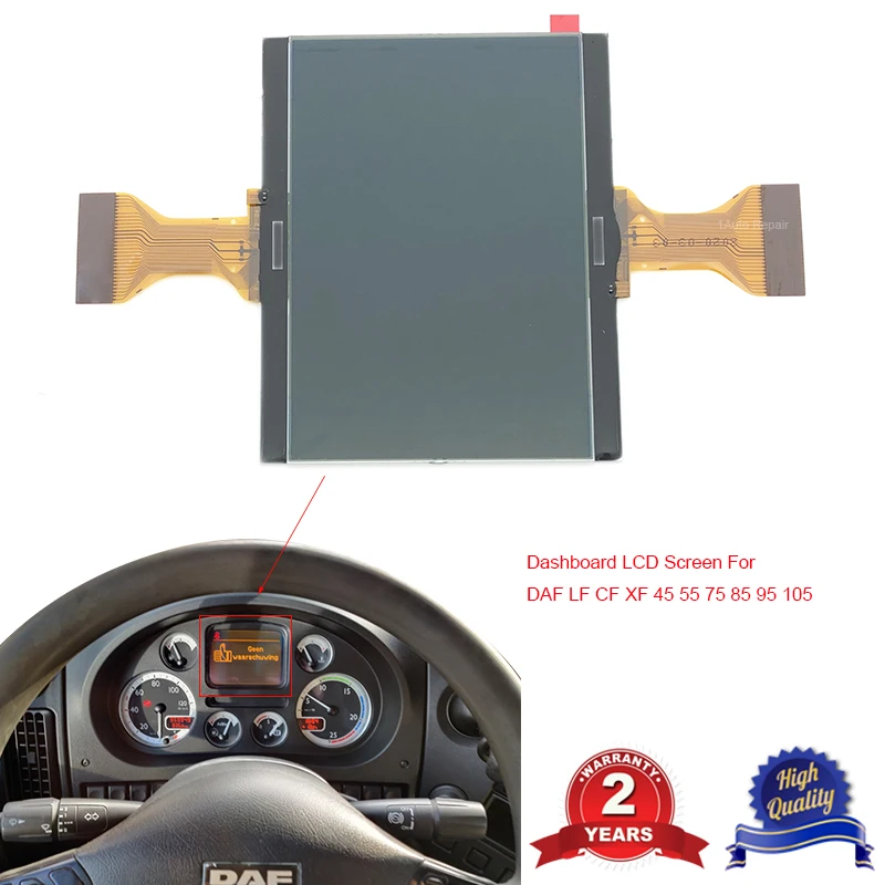 Instrument Cluster Dashboard LCD Screen Display for DAF LF (2001-) XF ...