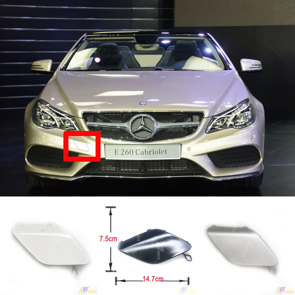 Couvercle de remorquage avant pour Mercedes E, A2078850024, 09-16, A207 ...
