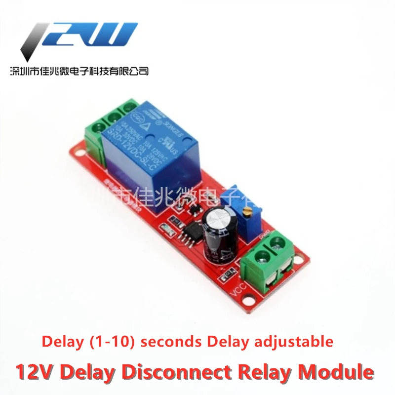 12V-delayed-disconnect-relay-module-Delay-switch-module-Delay-1-10 ...