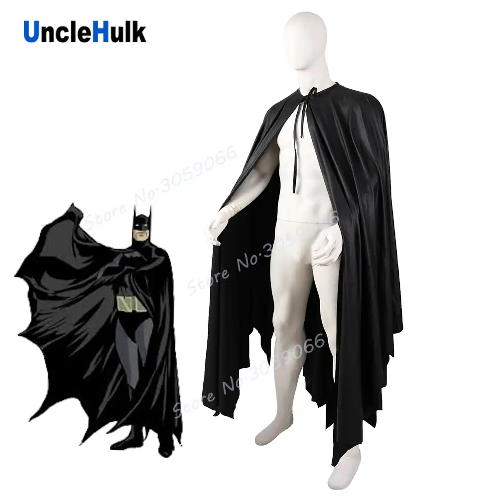 Iron Batman Cosplay Costume Spandex Zentai Suit Bodysuit and Cloak ...