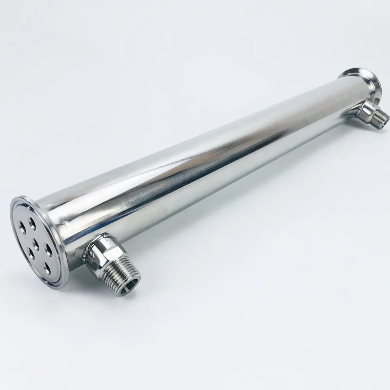 2"(51mm) OD64,Stainless Steel304 Condenser 450mm,6 Pipes Inside ID 8mm ...
