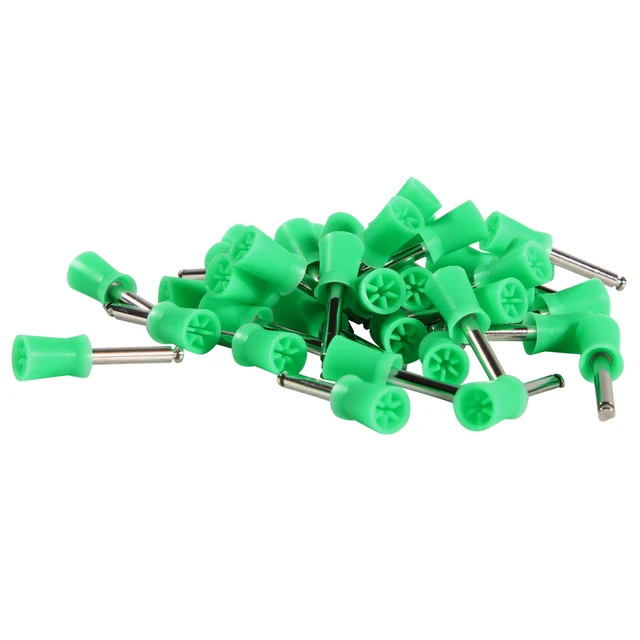 Dental Prophy Cups 100-Piece Dental Prophy Cup & Brush Kit - Rubber ...