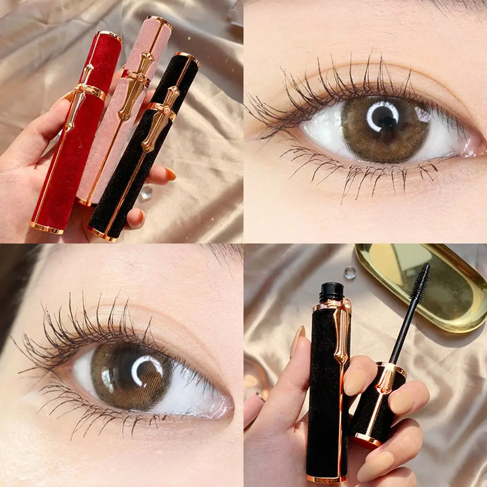 LAIKOU rímel de fibra de seda 4d, pestañas largas y gruesas, rizadas, alargadas, maquillaje ...