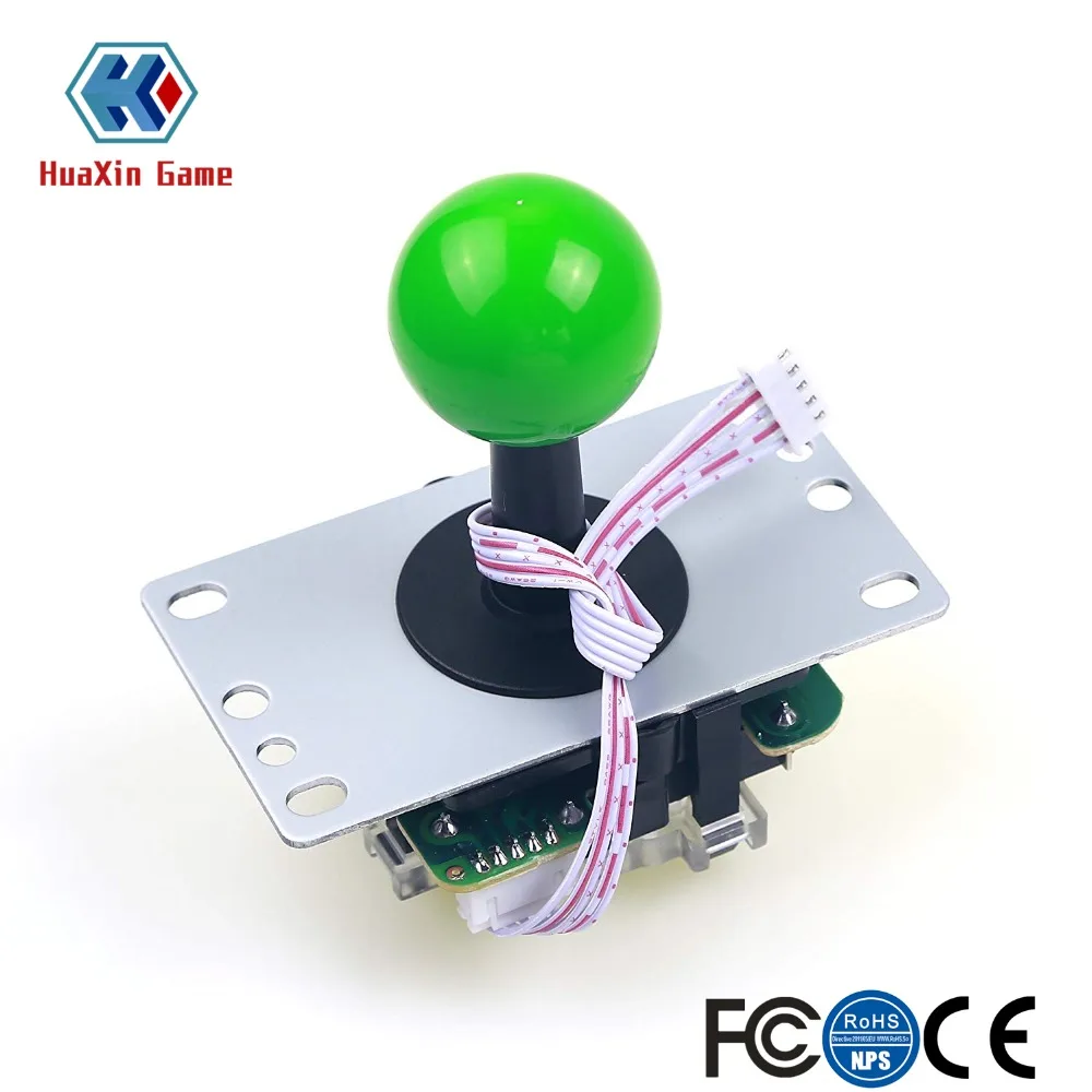 2PCS Classic Competition 5 Pin Joystick 4 8 Ways For PC Xbox 360 PS2 ...