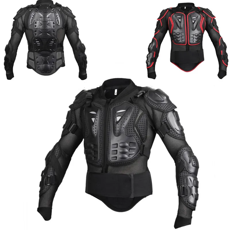 Motorcycle-Jacket-Racing-Armor-Protector-Men-Cycling-ATV-Motocross-Body ...