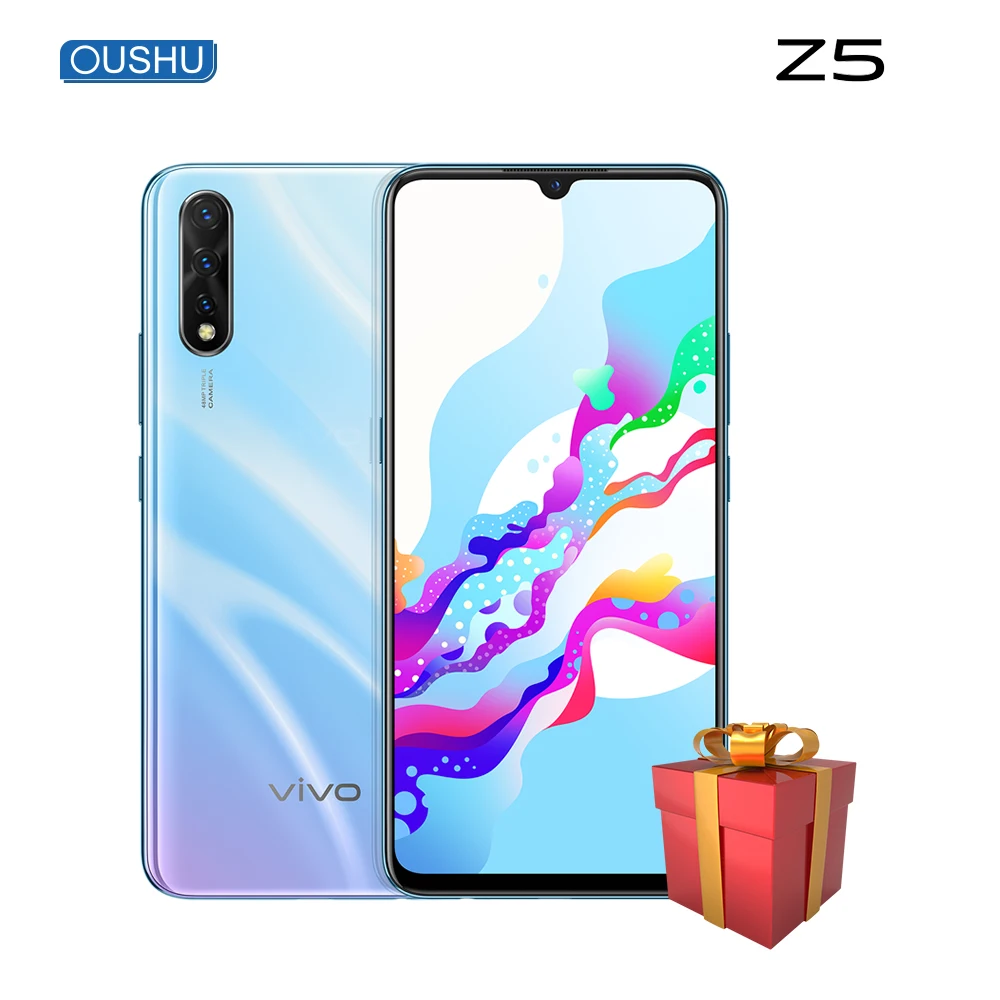 Original vivo Z5 Amoled Screen Celular Snapdragon712 48MP+32MP Camera 8G128G 4500mAh Big Battery ...