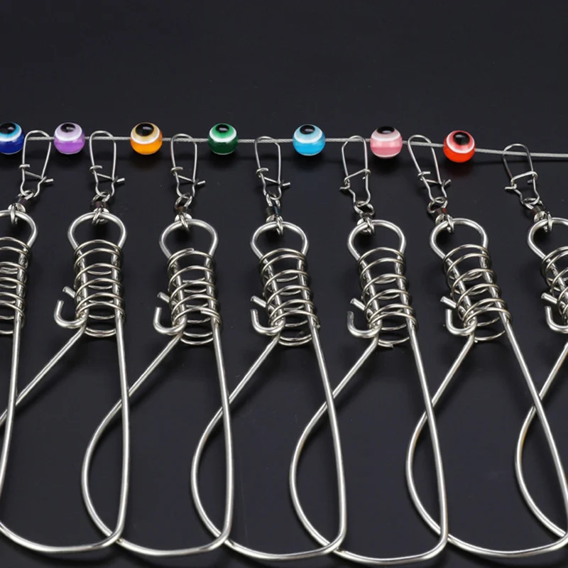 Excellent quality Heart move low price Fishing Lock Buckle Stainless ...