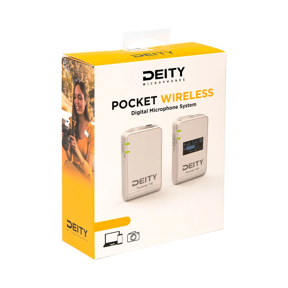 Deity Pocket Wireless Microphone System Mic 2.4G Wireless Mobile Kit ...