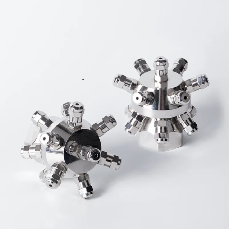 6160 Type Fixed Tank Washing Nozzles 360 Degree Multi-Head Full-Cone ...