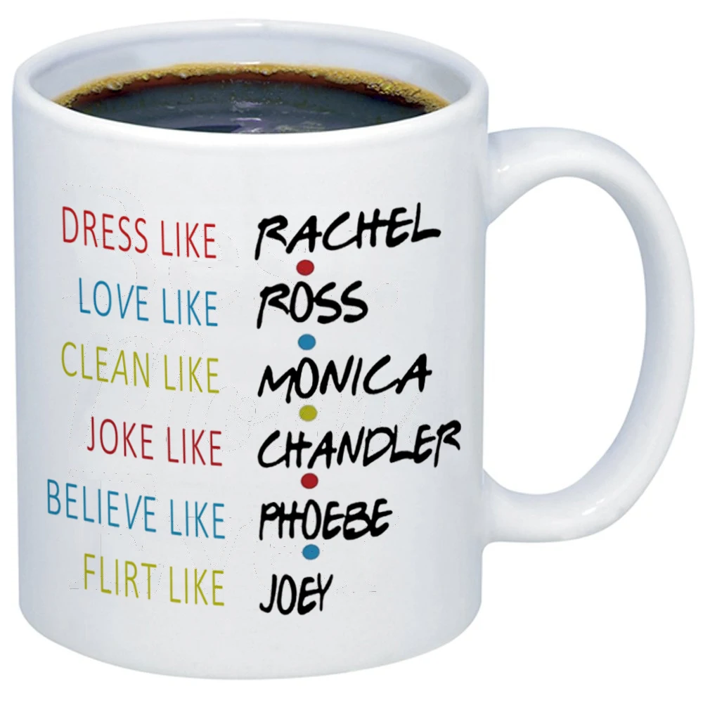 FRIENDS-TV-Show-coffee-Mugs-funny-11oz-white-ceramic-coffee-mug-Travel ...
